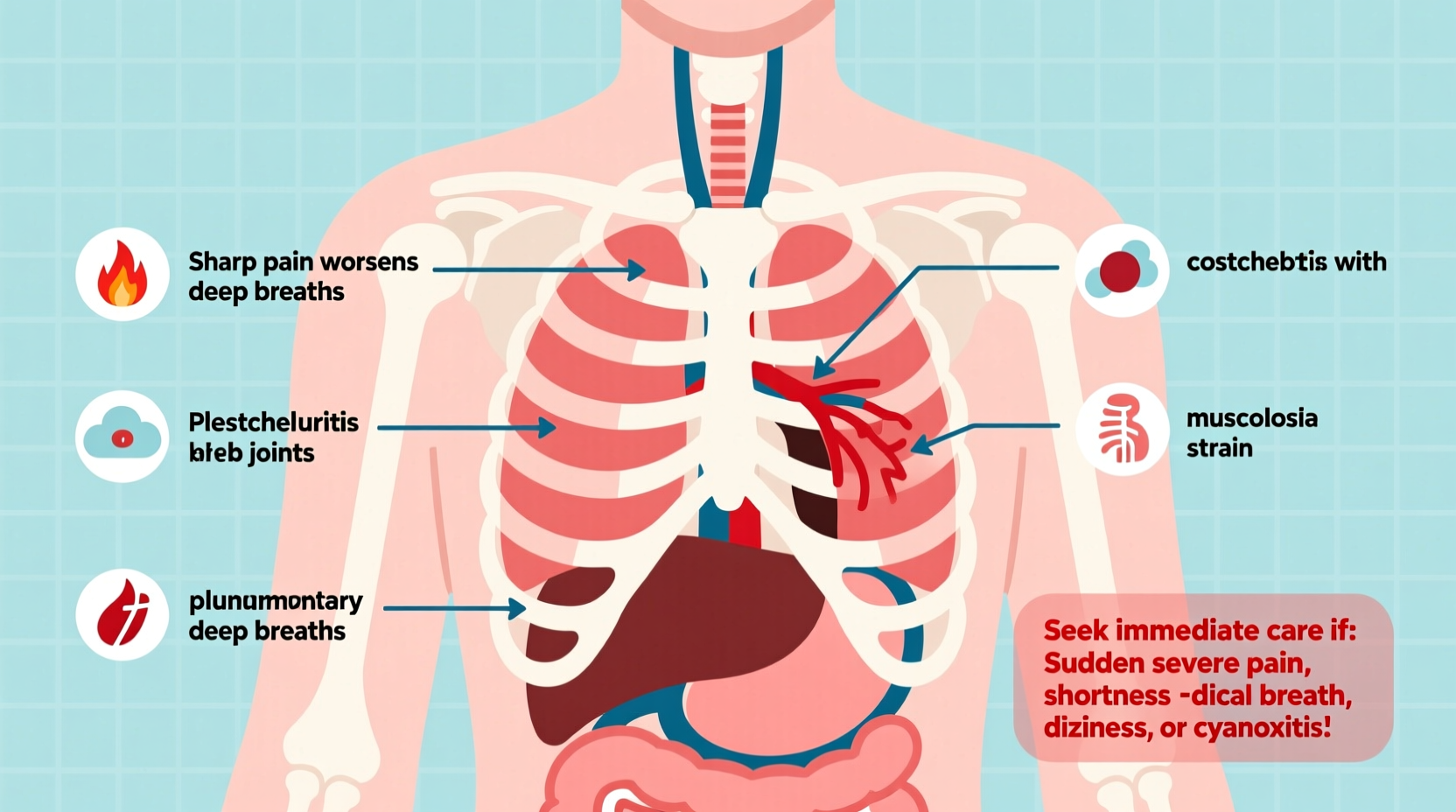 Chest Pain When Breathing Common Causes When To Worry
