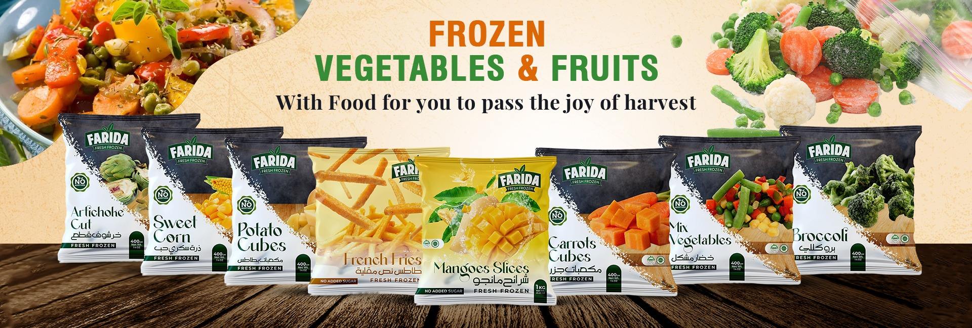 El farida for export - Vegetables, Fruits