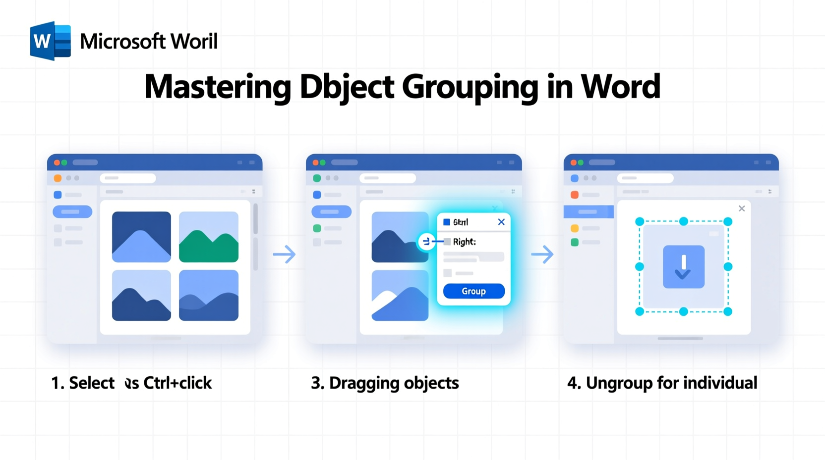 Mastering Object Grouping In Word A Step By Step Guide To Organize ...