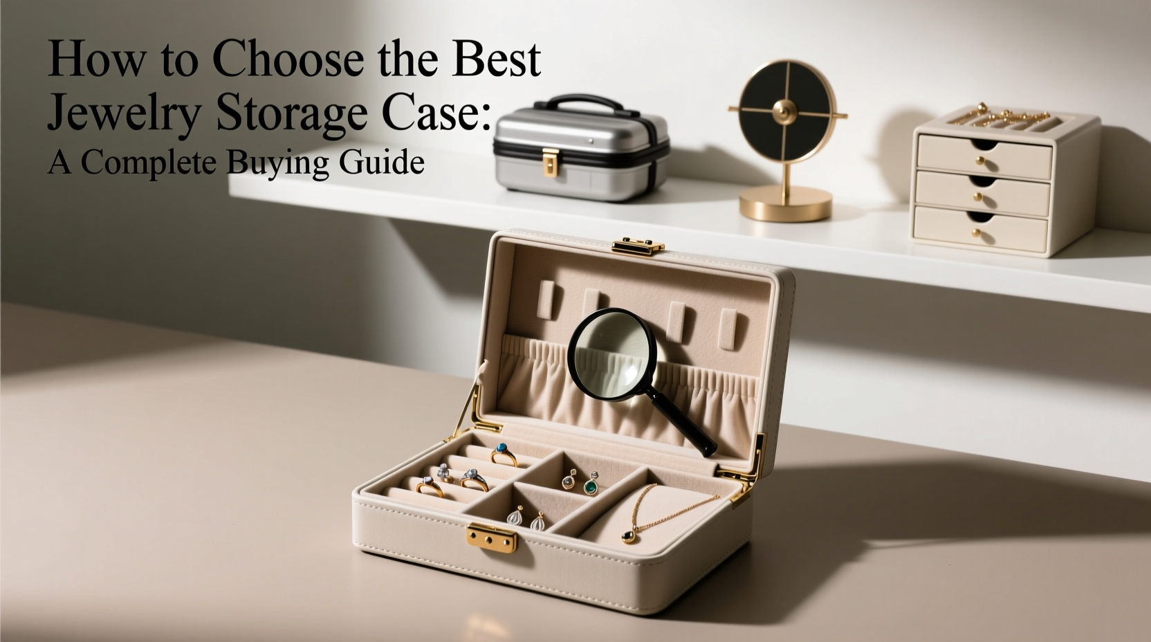 How to Choose the Best Jewelry Storage Case: A Complete Buying Guide