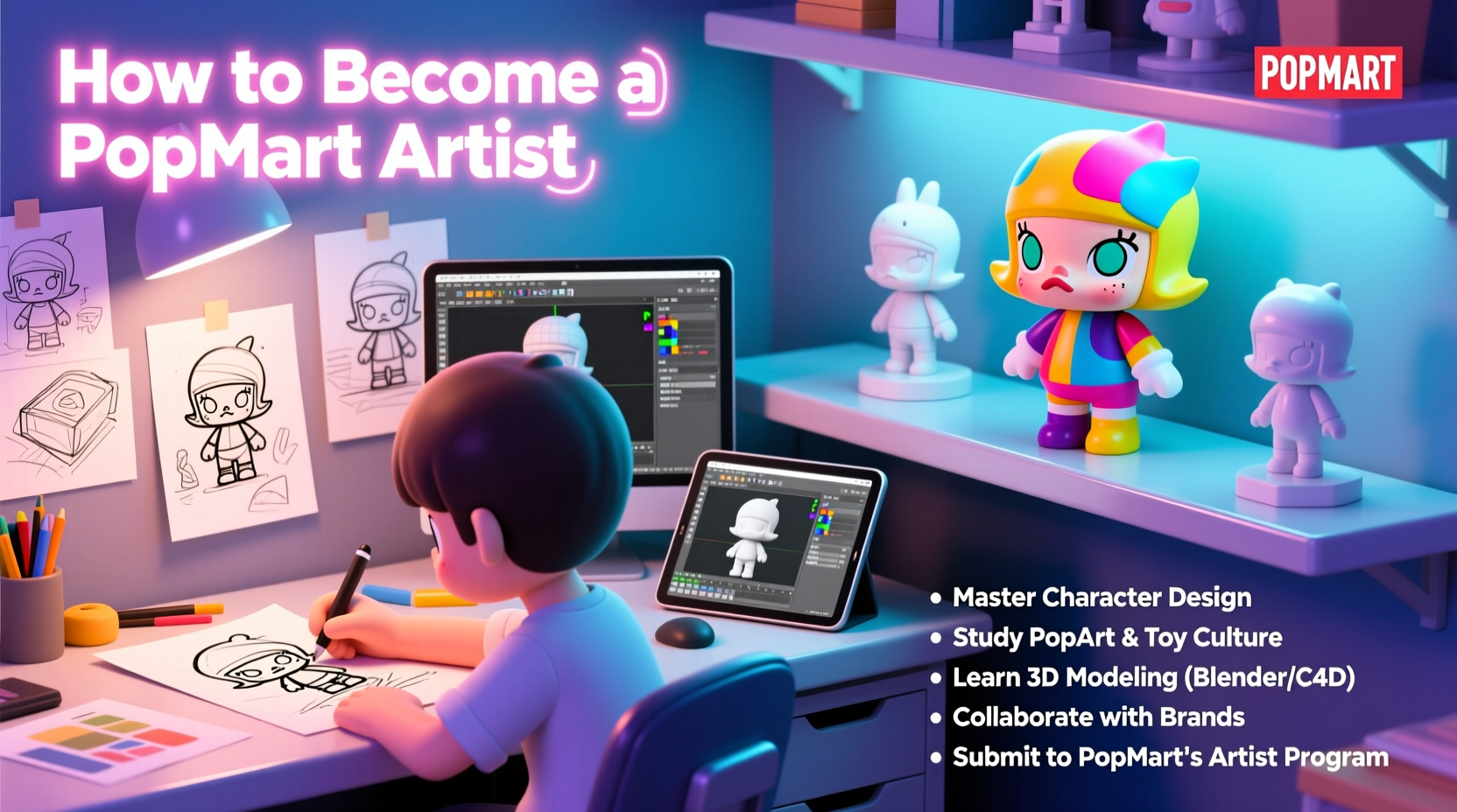 How to Become a PopMart Artist: A Step-by-Step Guide for Aspiring Designers