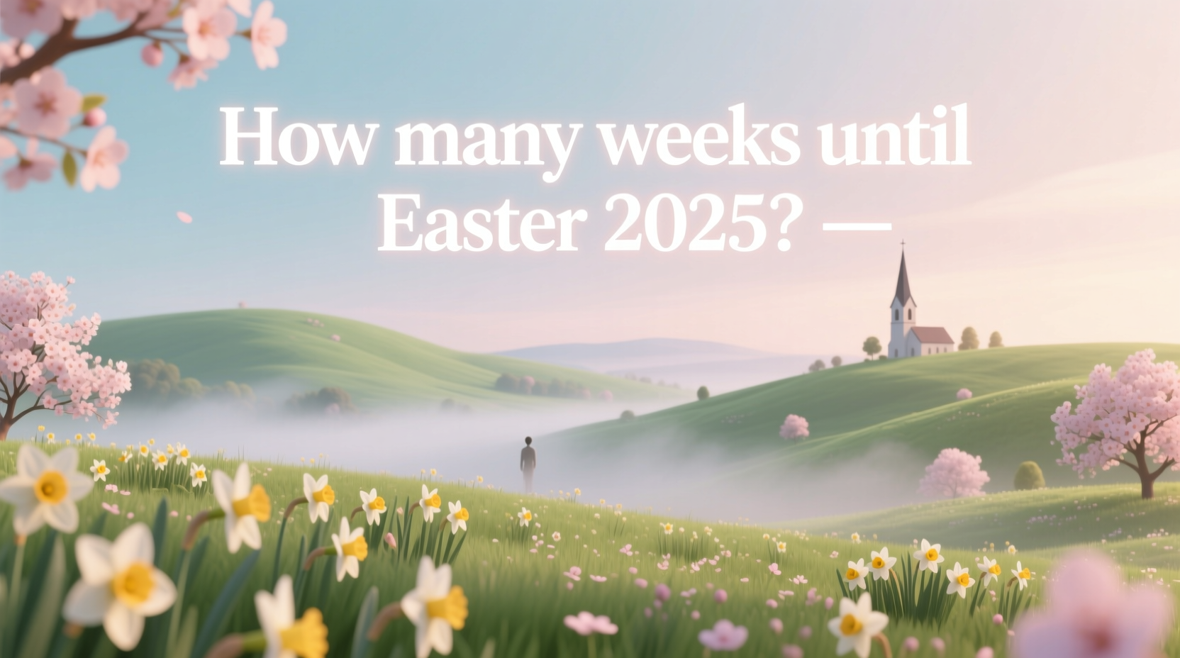 How Many Weeks Until Easter 2025?