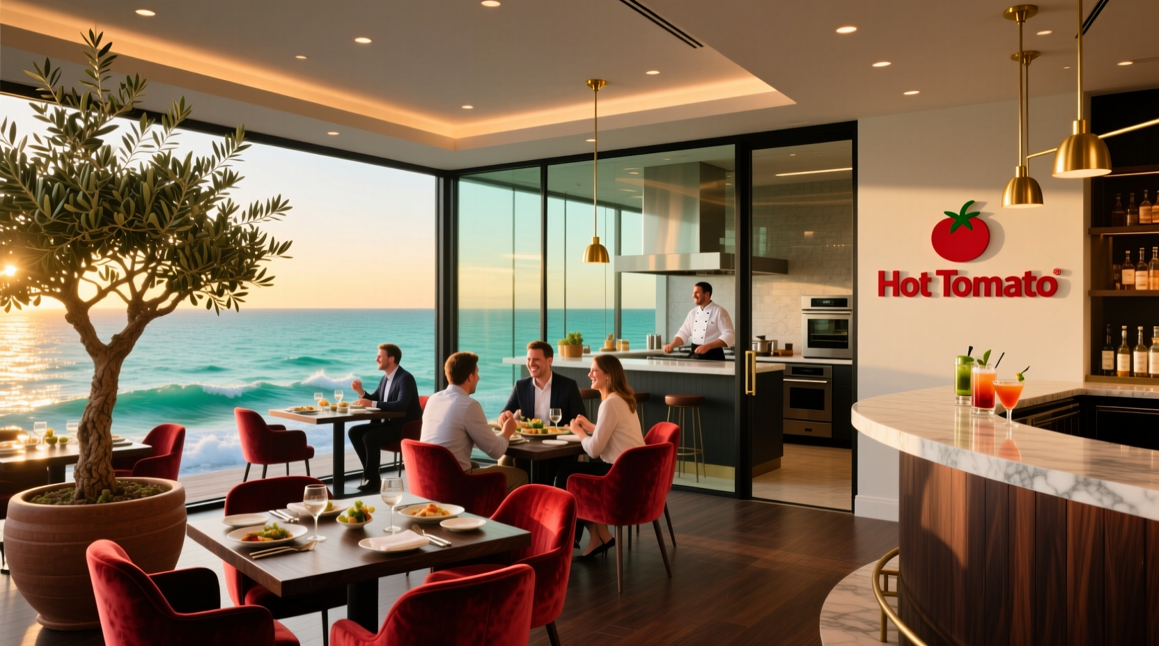 Mr Tomato Restaurant Waterfront Dining Guide
