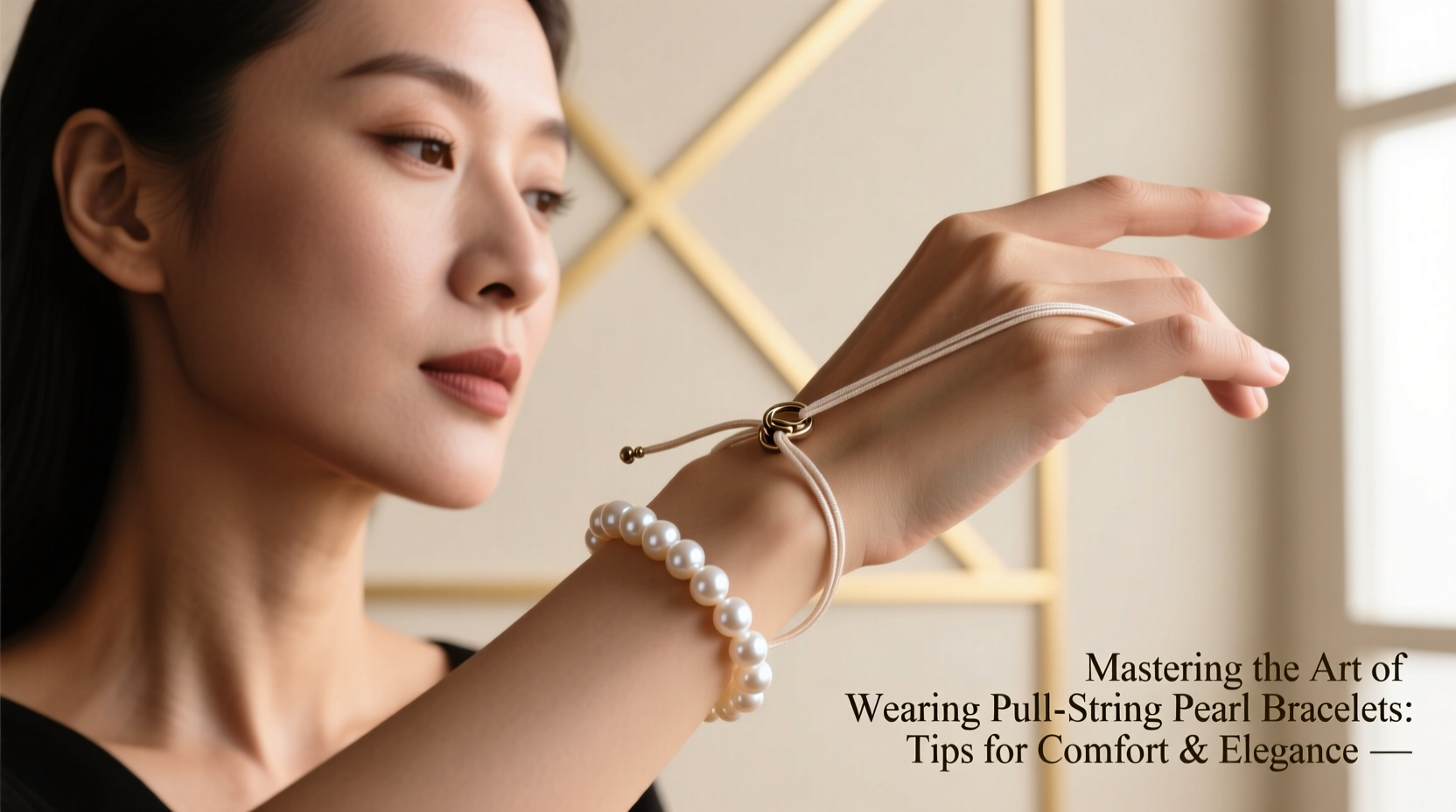 Mastering The Art Of Wearing Pull String Pearl Bracelets Tips For ...