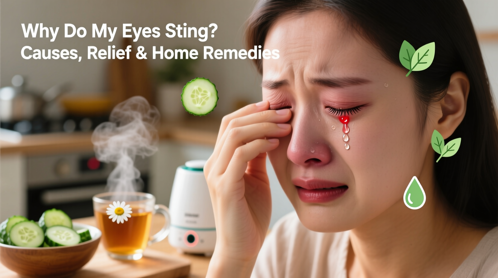 Why Do My Eyes Sting Causes Relief And Home Remedies