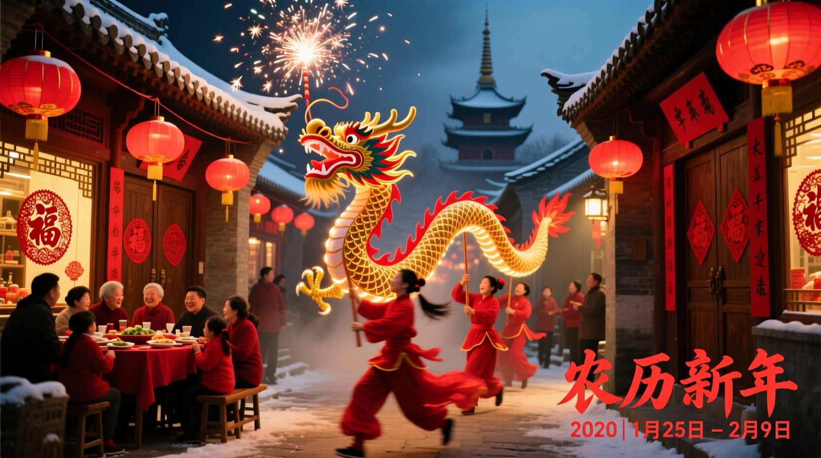 Chinese New Year 2020 Lasted 16 Days, From Jan 25 to Feb 9