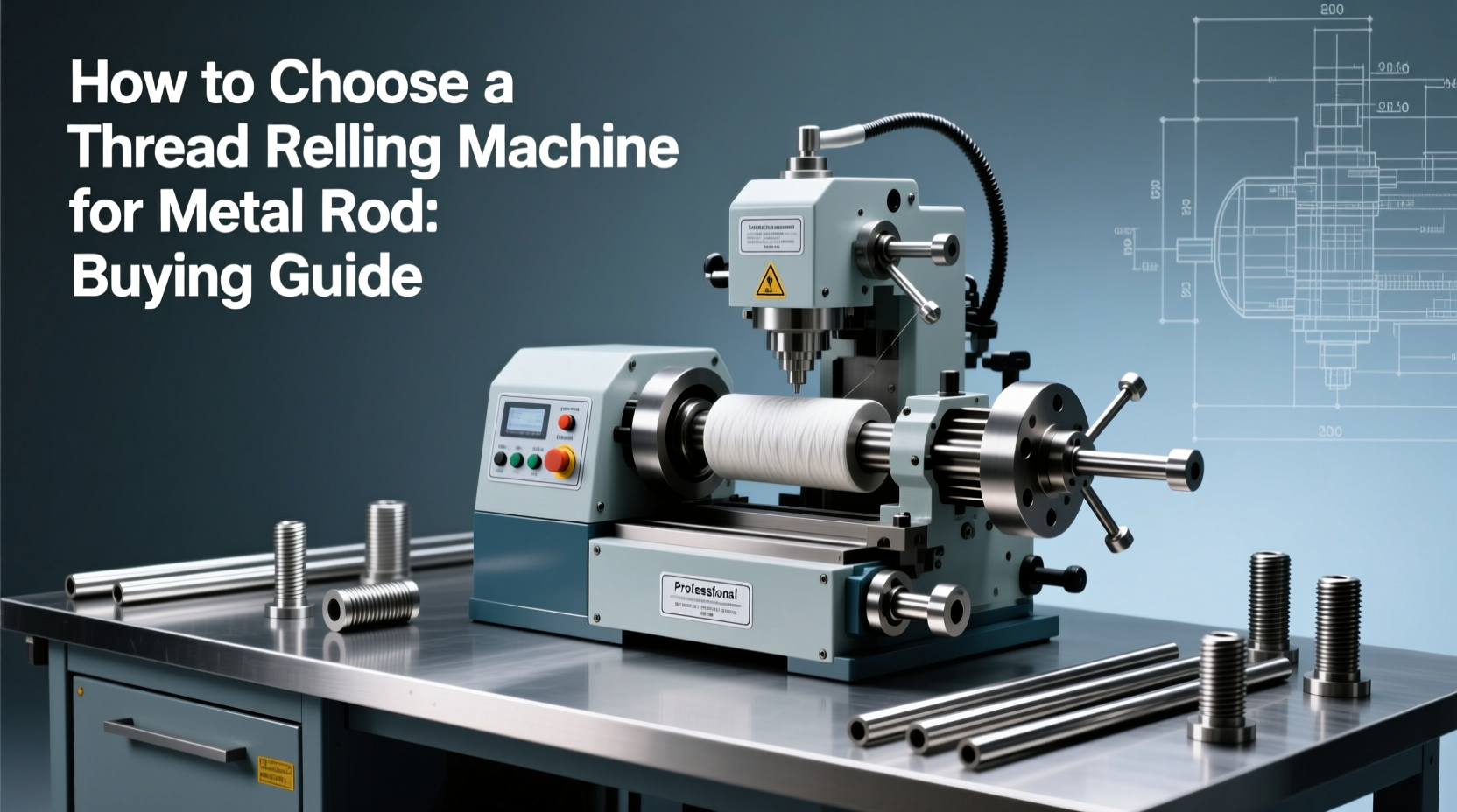 How to Choose a Thread Rolling Machine for Metal Rod: Buying Guide