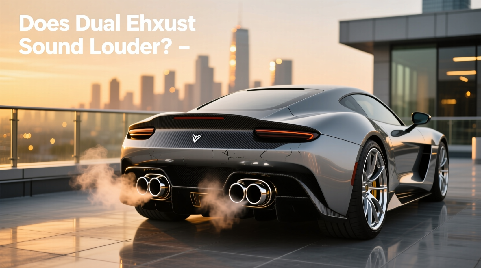 how to choose dual exhaust tips,Does dual exhaust sound louder?