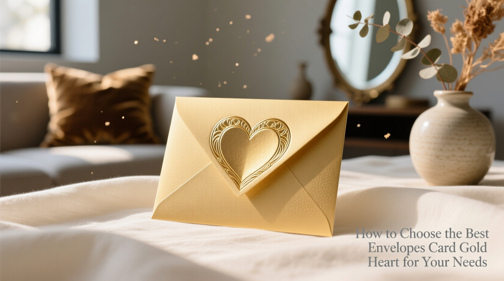 How to Choose the Best Envelopes Card Gold Heart for Your Needs