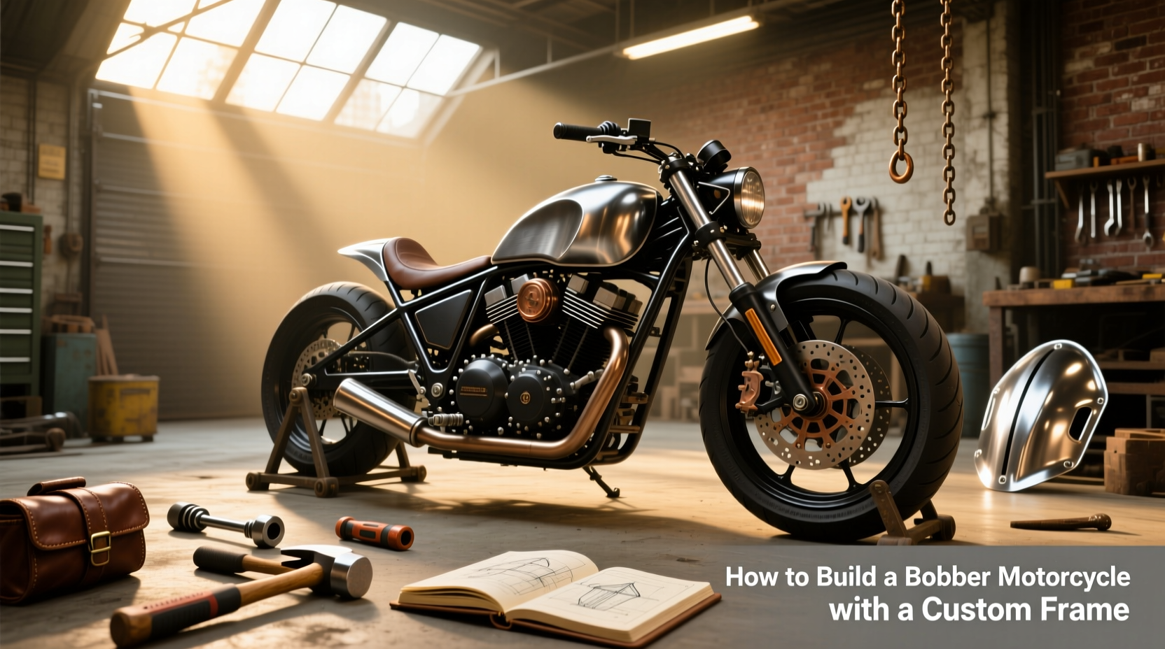 How to Build a Bobber Motorcycle with a Custom Frame