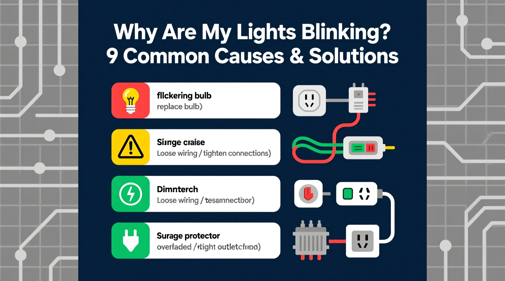 Why Are My Lights Blinking 9 Common Causes Solutions
