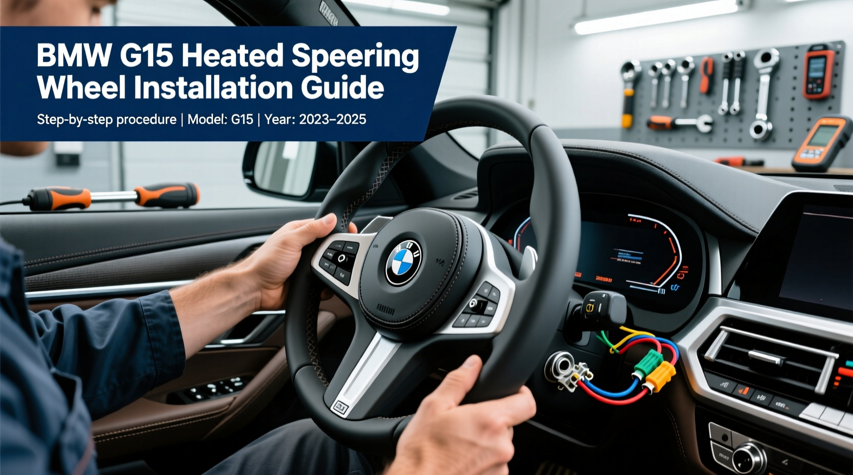 BMW G15 Heated Steering Wheel Installation Guide