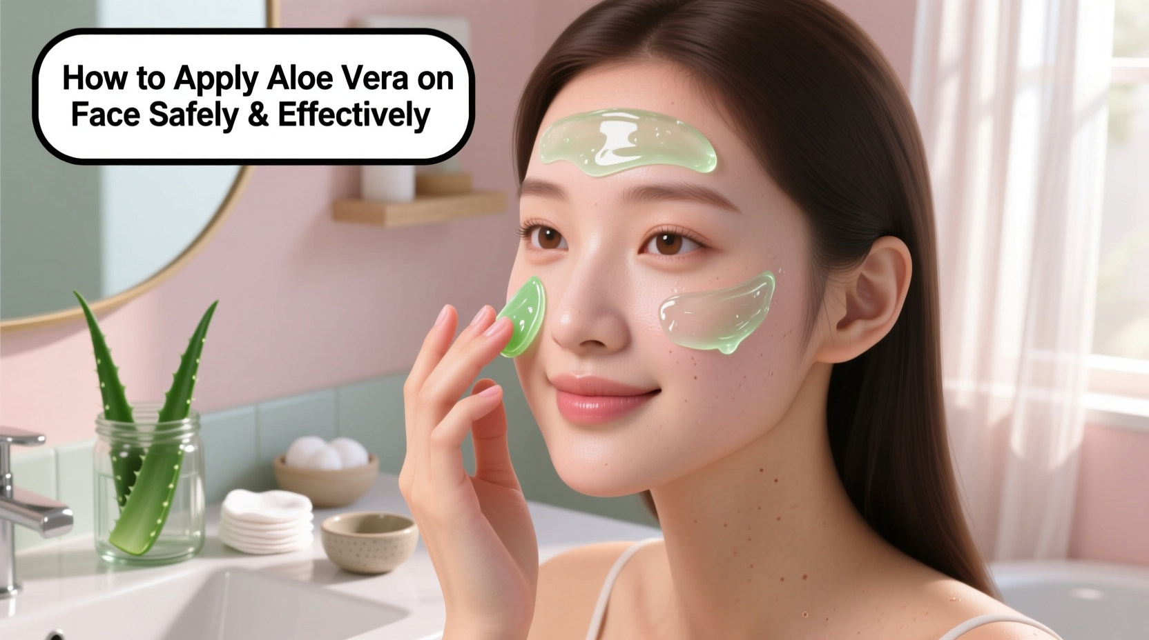 How to Apply Aloe Vera on Face Safely & Effectively
