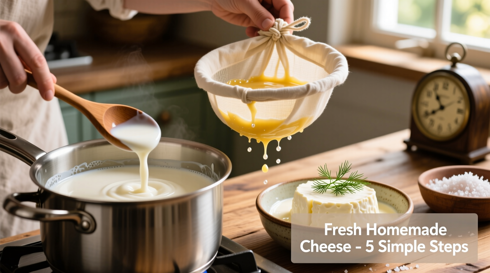 Step By Step Guide To Making Fresh Cheese At Home Tips For Creamy ...