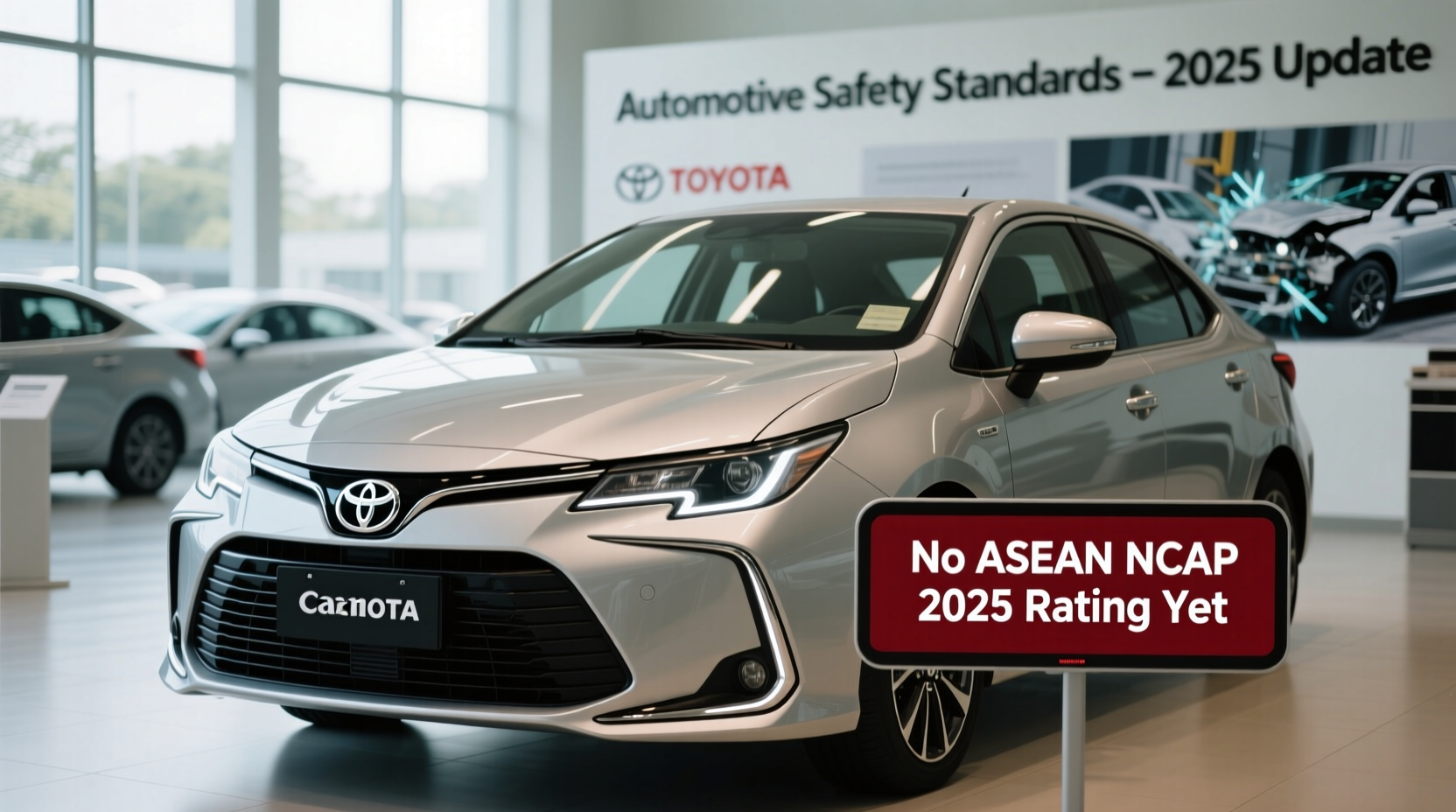 No ASEAN NCAP 2025 Rating for Toyota Vios 2024 Yet