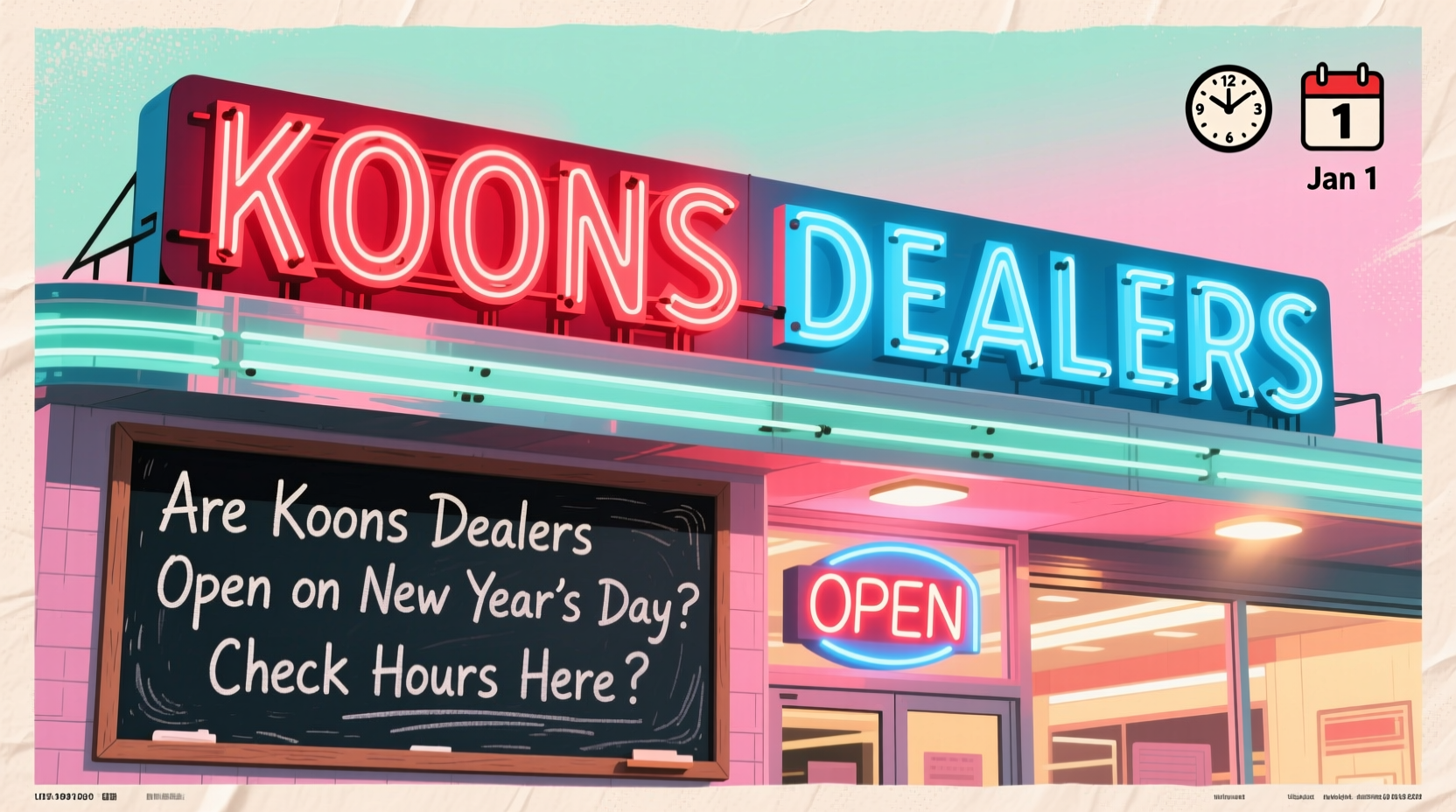 Are Koons Dealers Open on New Year's Day? Check Hours Here