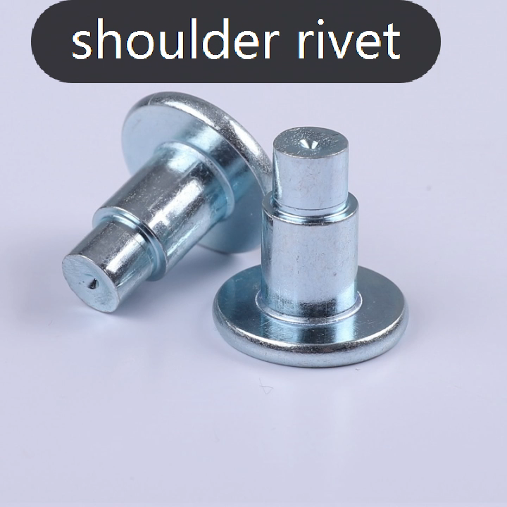 Durable Carbon Steel Solid Rivets - Flat Head Zinc Plated