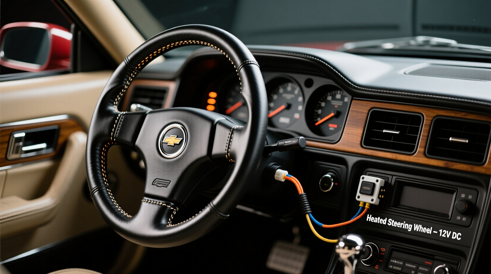 C4 Corvette Heated Wheel Install: No Factory Option — Here's How to Do ...