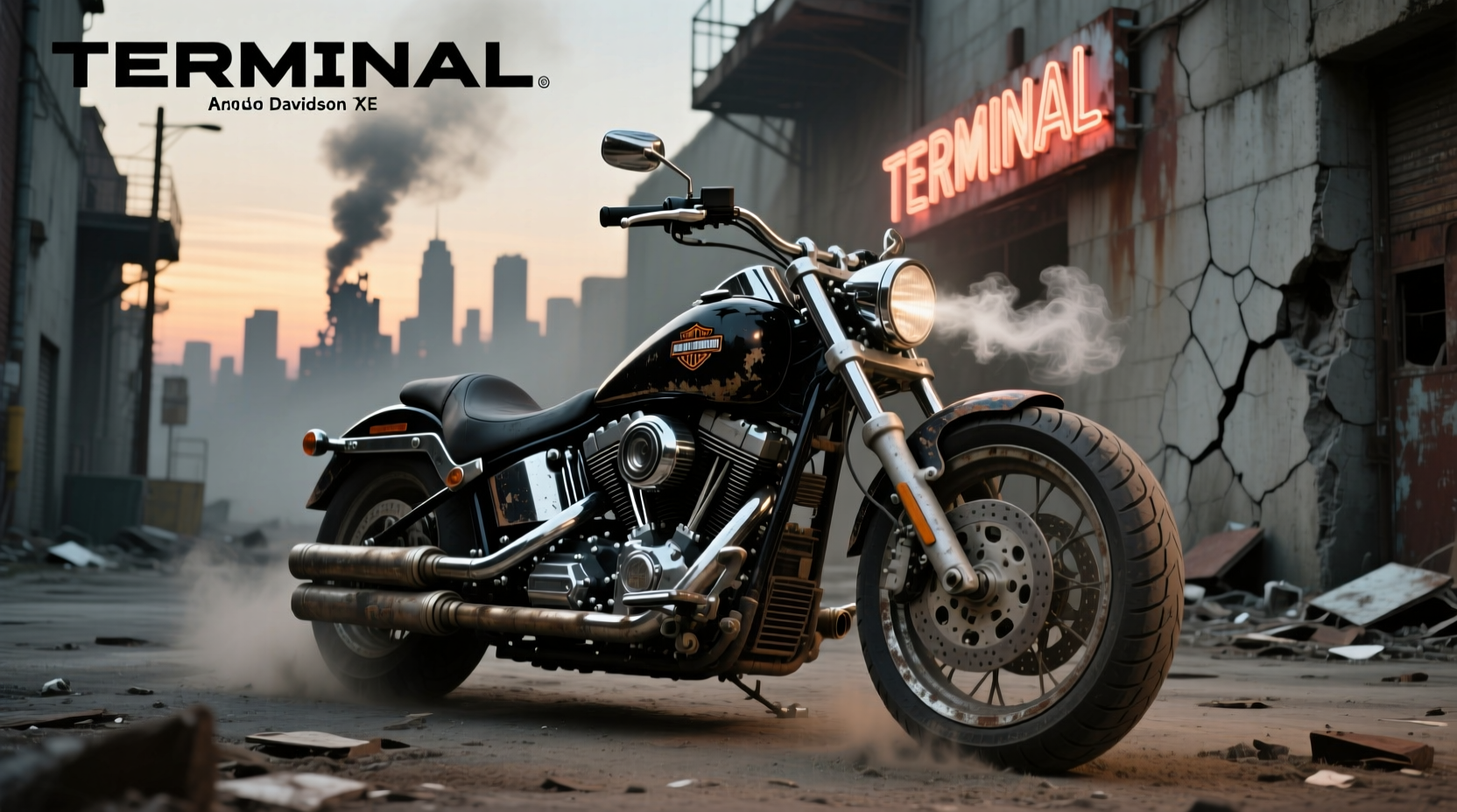 What motorcycle did Arnold ride in Terminator? Guide