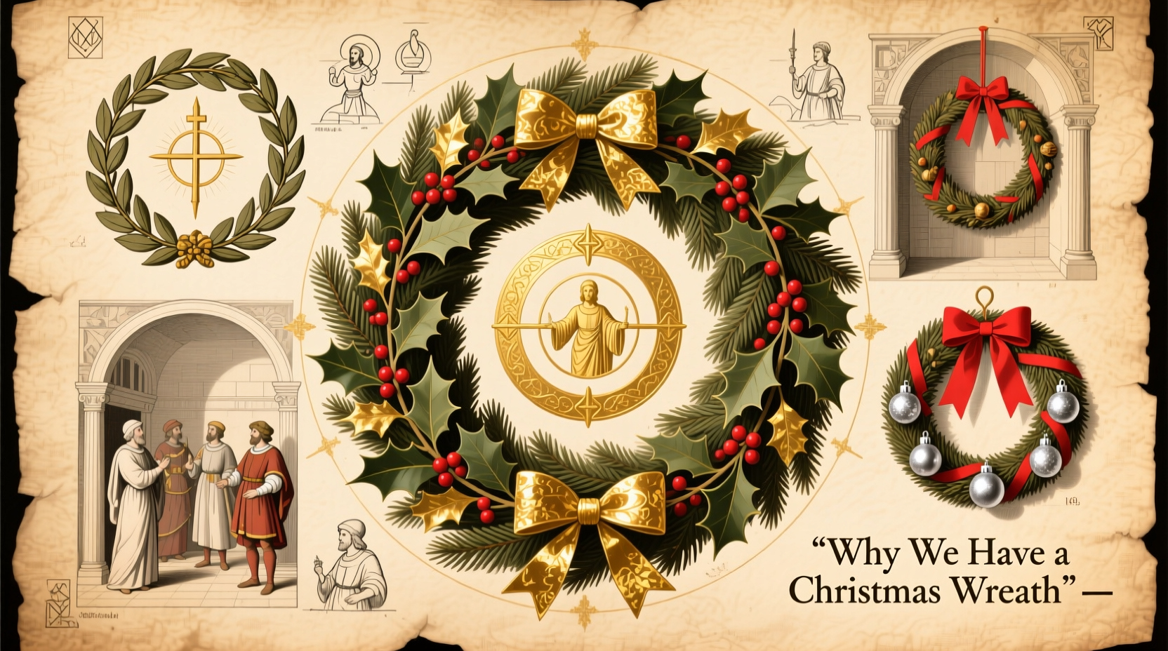 Why Do We Have A Christmas Wreath History Traditions