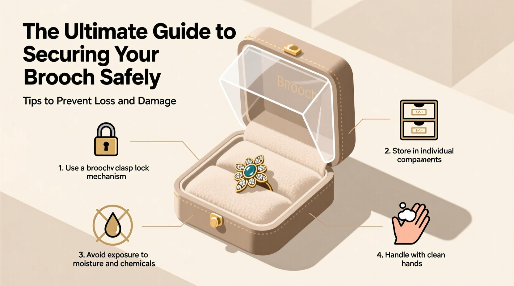The Ultimate Guide To Securing Your Brooch Safely Tips To Prevent Loss ...