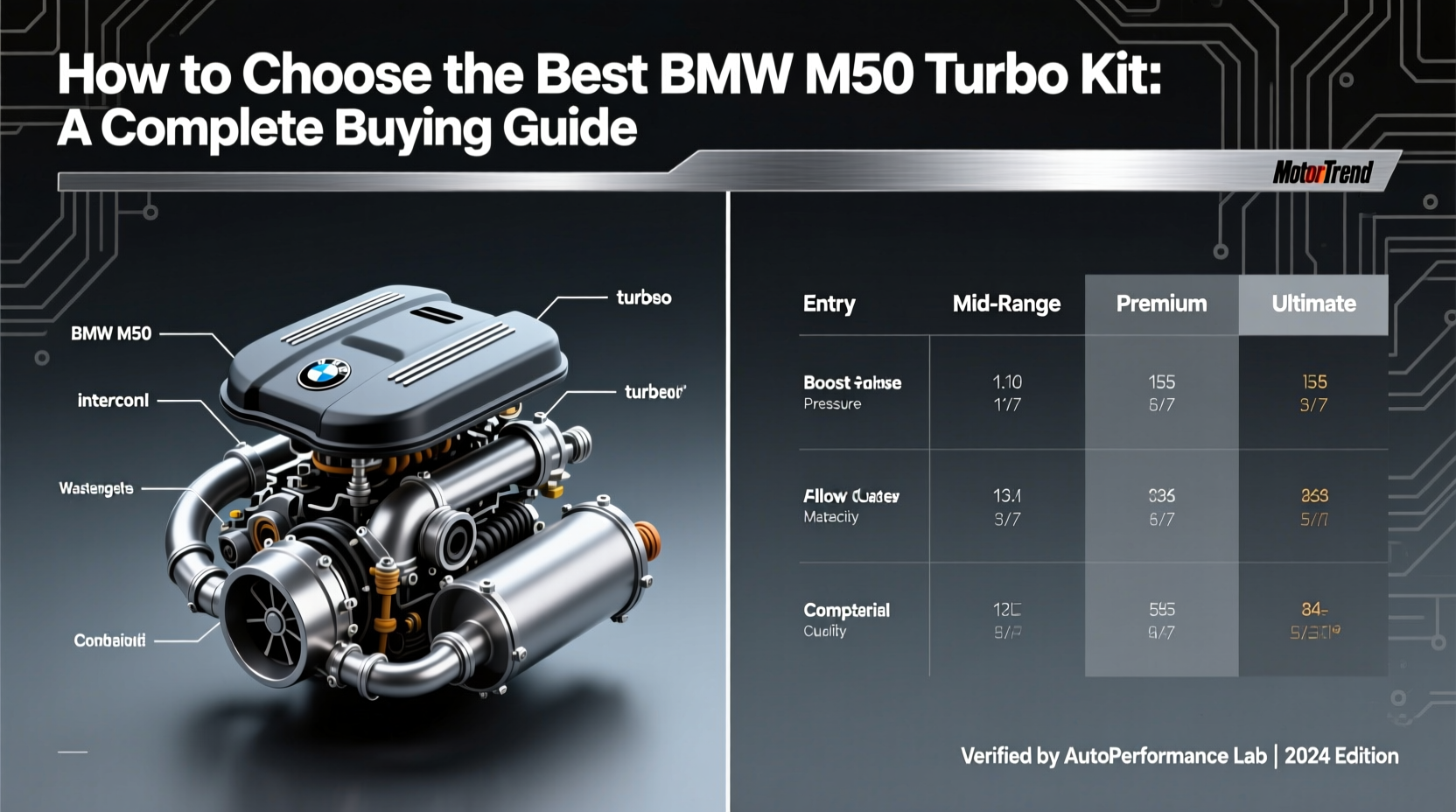 How to Choose the Best BMW M50 Turbo Kit: A Complete Buying Guide