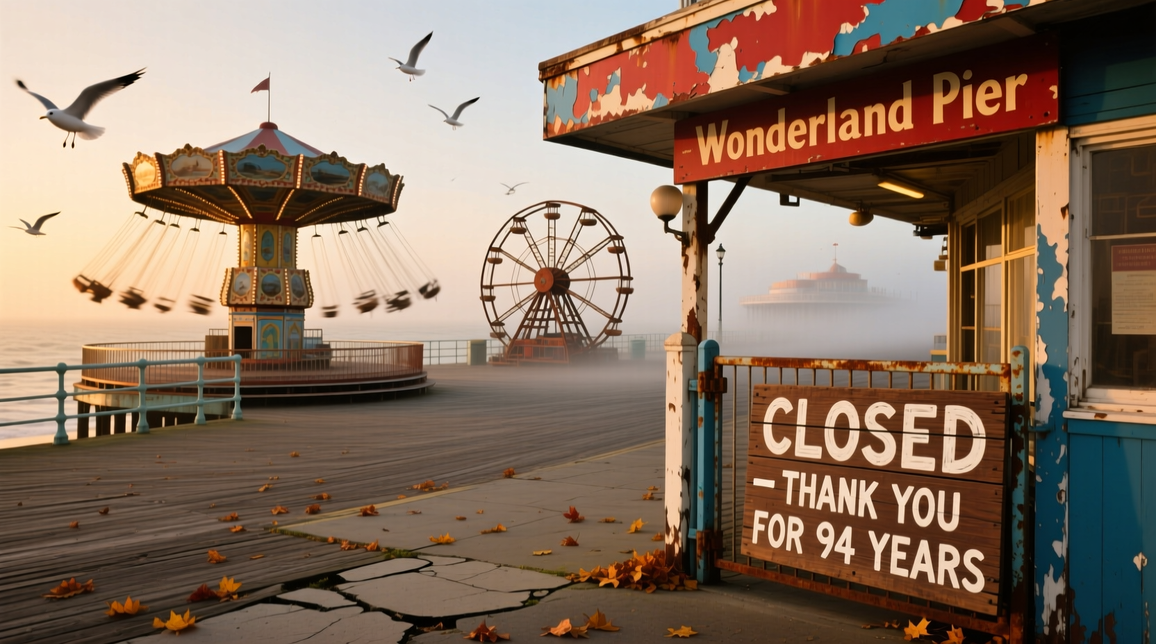 Gillians Wonderland Pier Closing Reasons After 94 Years