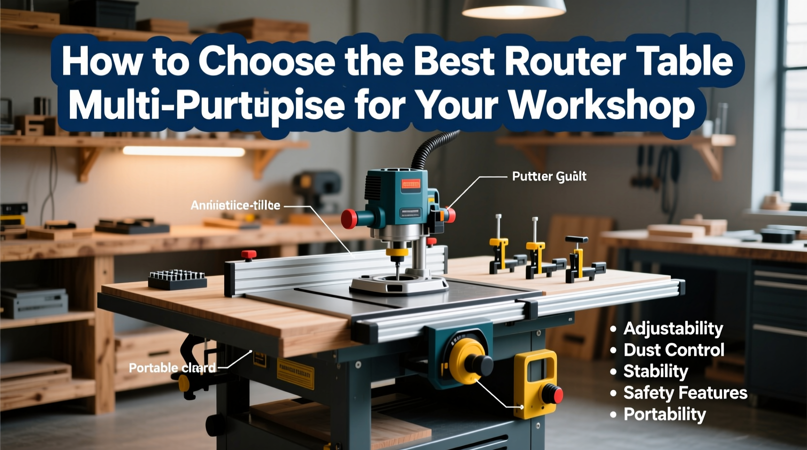 How to Choose the Best Router Table Multi Purpose for Your Workshop