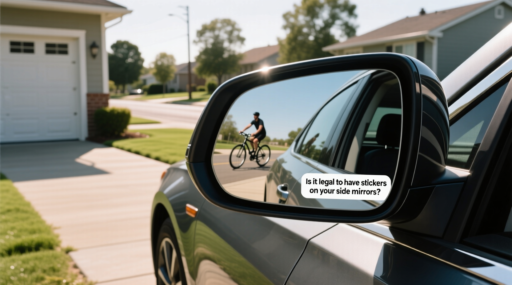 Car Side Mirror Stickers: Is It Legal? Buying Guide