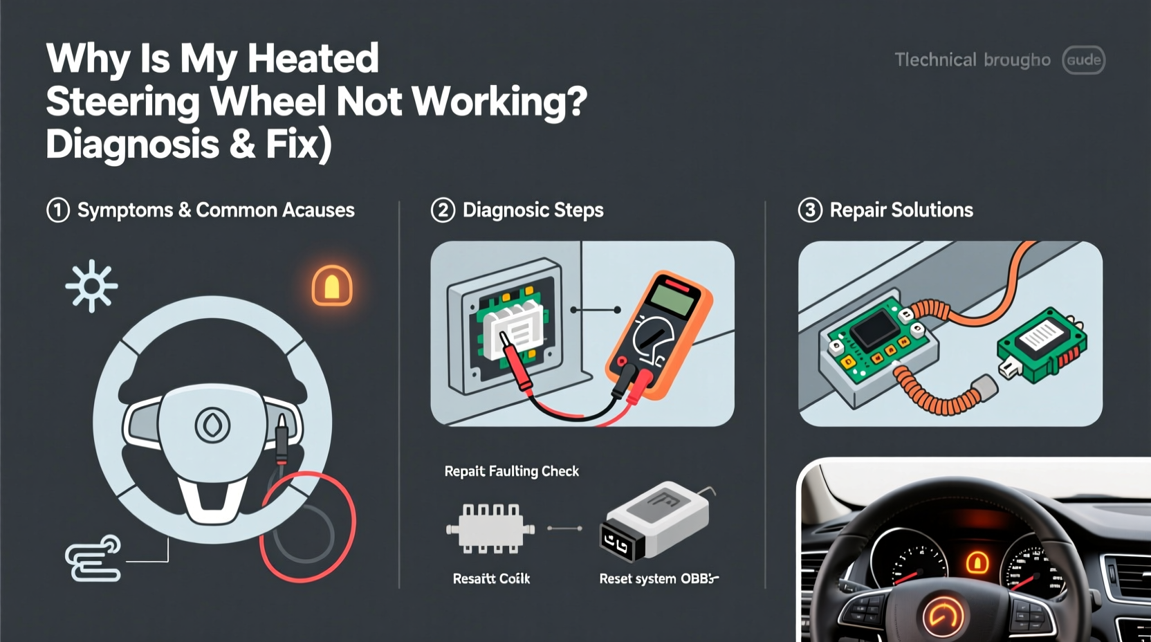 Why Is My Heated Steering Wheel Not Working? (Diagnosis & Fix)