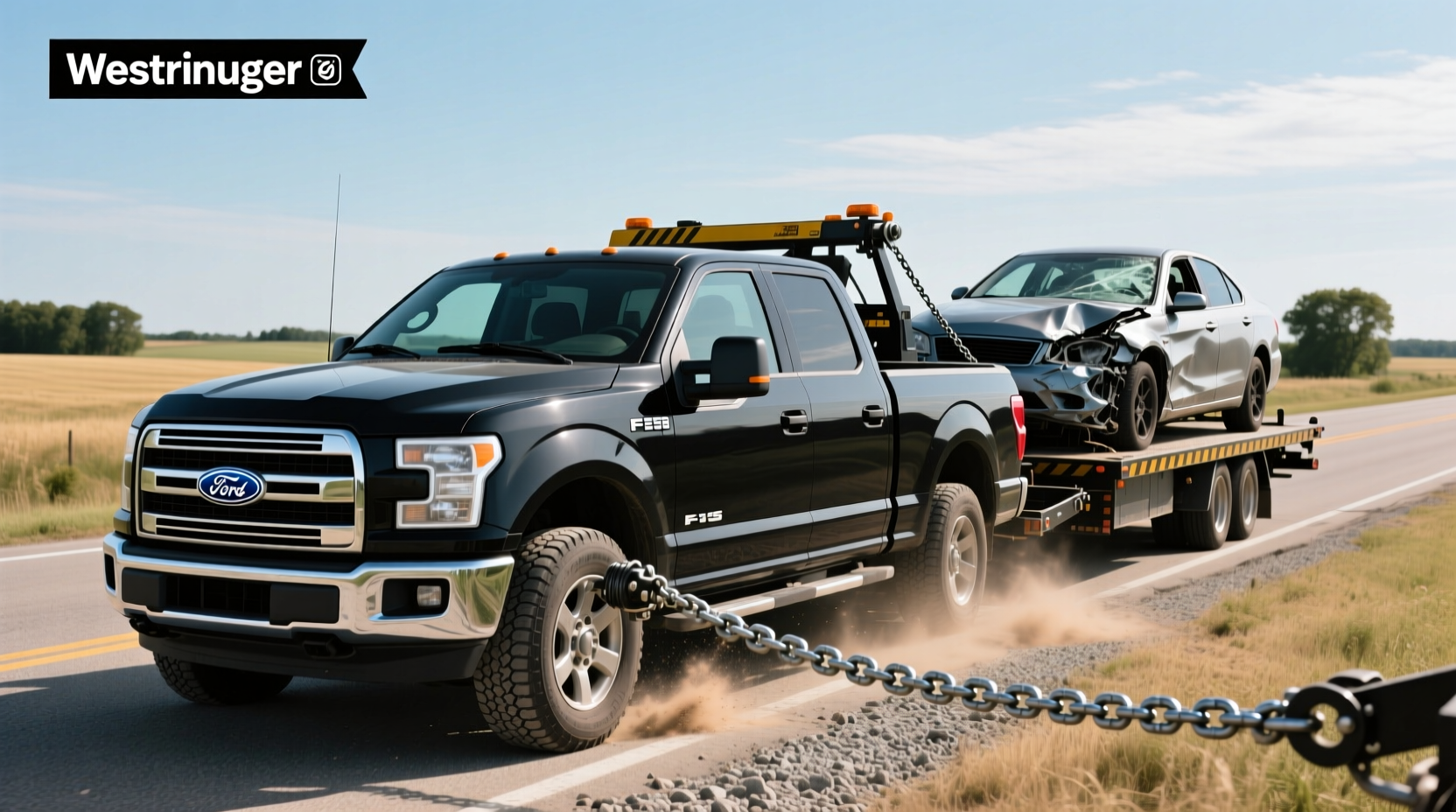 How to Tow a Car with a Pickup Truck: A Practical Guide