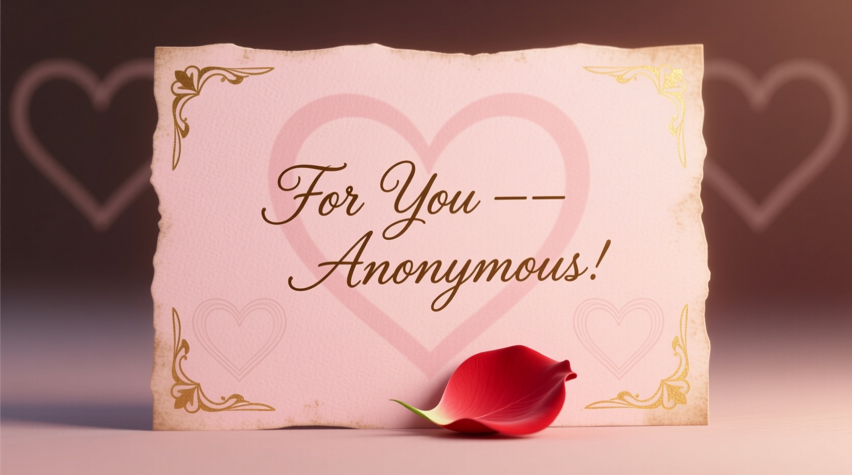 What to Write in an Anonymous Valentine's Day Card