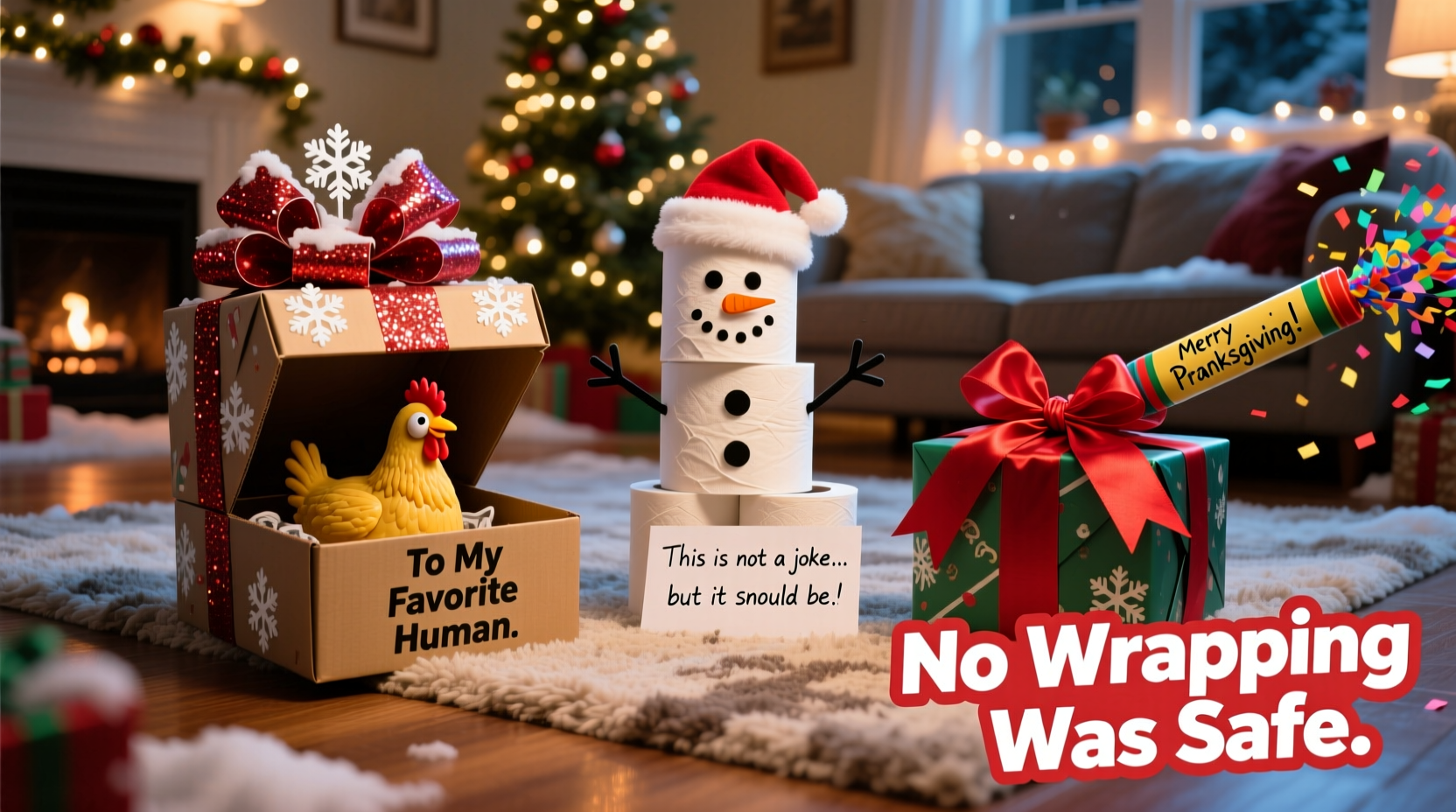 Christmas Prank Gift Wrapping Ideas For Hilarious Surprises