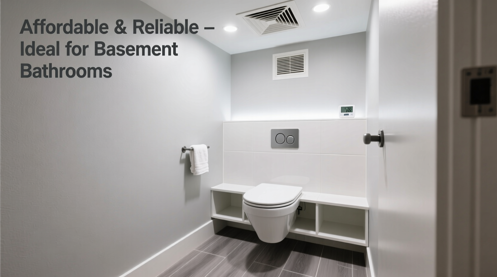 Affordable And Reliable Toilets For A Basement Setup