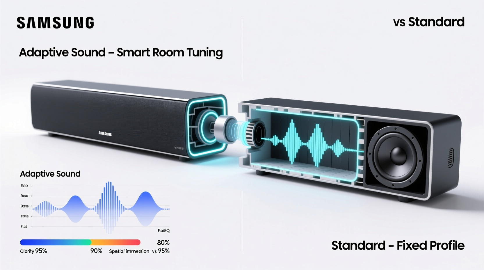 Samsung Soundbar Adaptive Sound Vs Standard Is The Upgrade Really Worth It