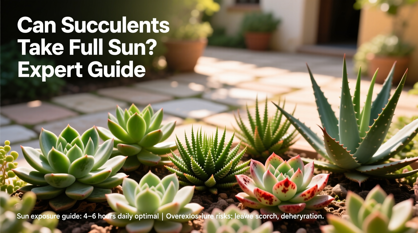 Can Succulents Take Full Sun? Expert Guide