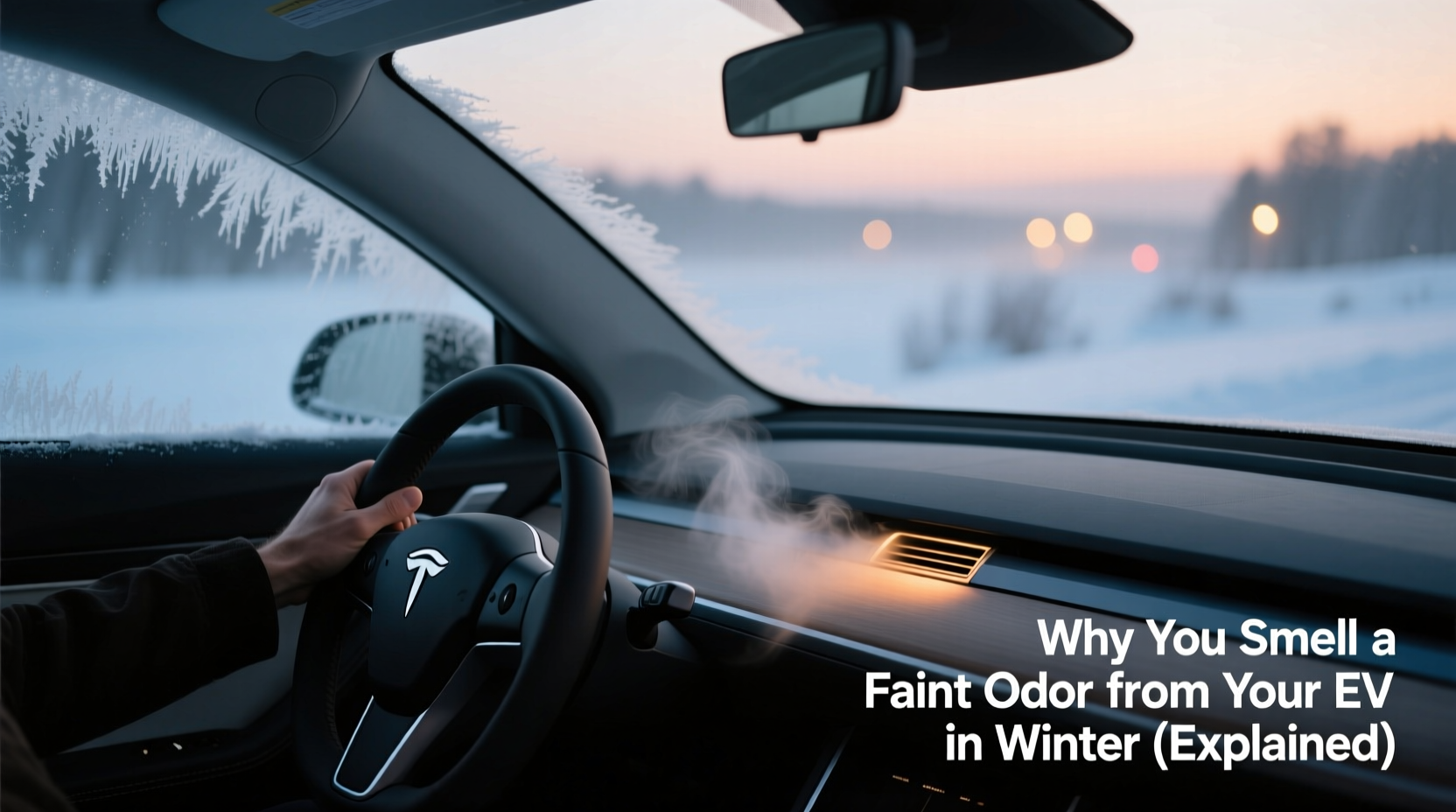Why You Smell a Faint Odor from Your EV in Winter (Explained)