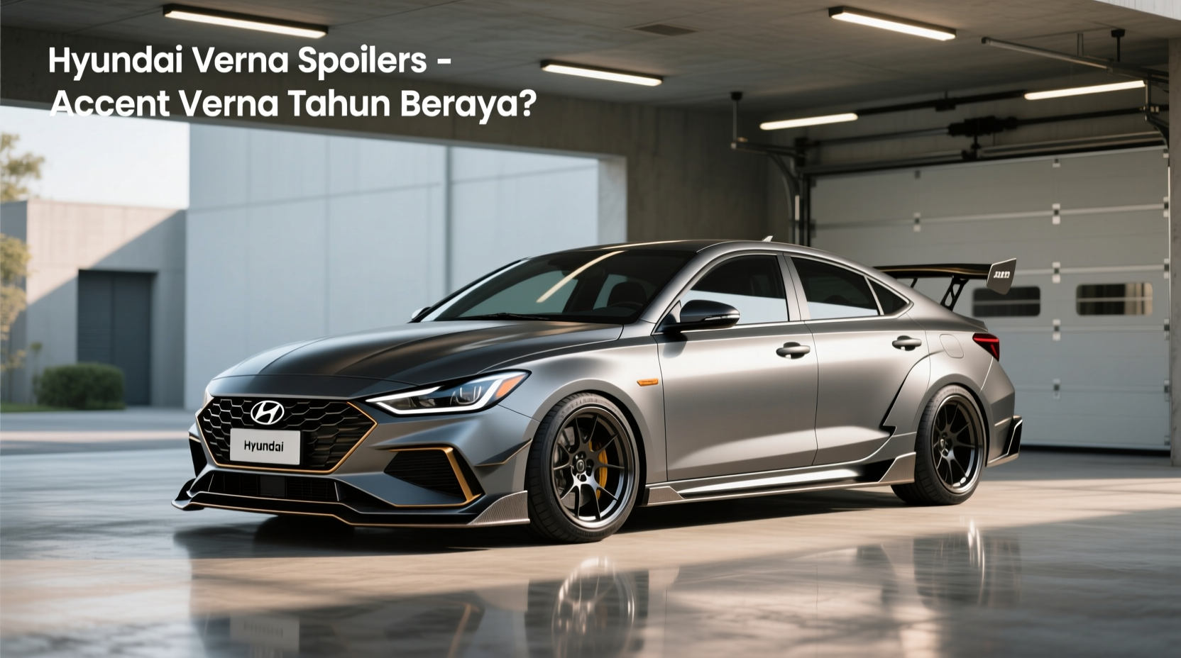 How to Choose Hyundai Verna Spoilers, Accent Verna Tahun Berapa? Buying ...