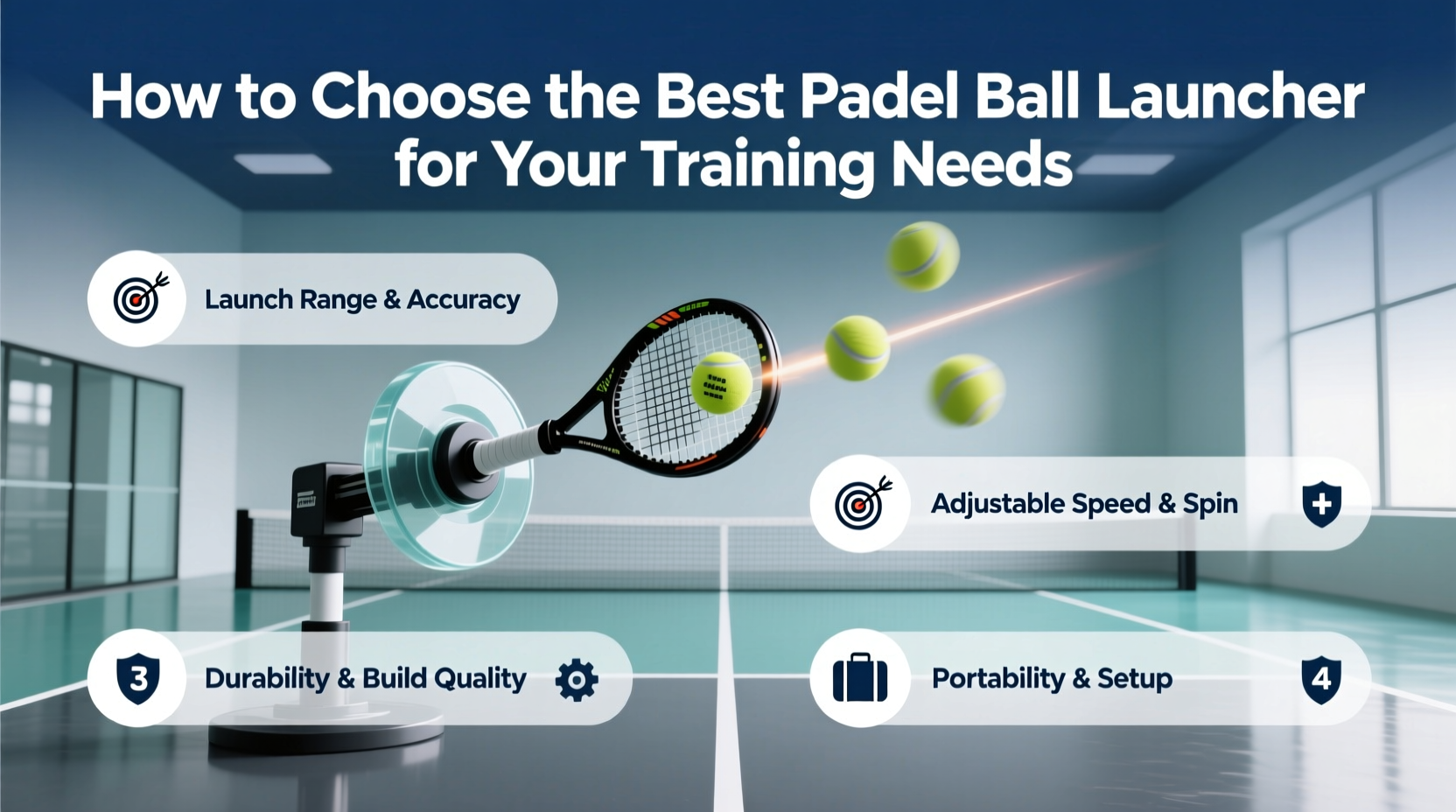 How to Choose the Best Padel Ball Launcher for Your Training Needs