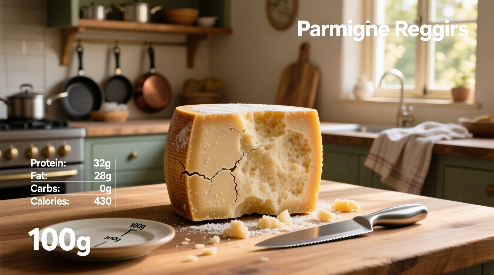 Parmigiano Reggiano Macros Guide: What Are the Macros for 30g?