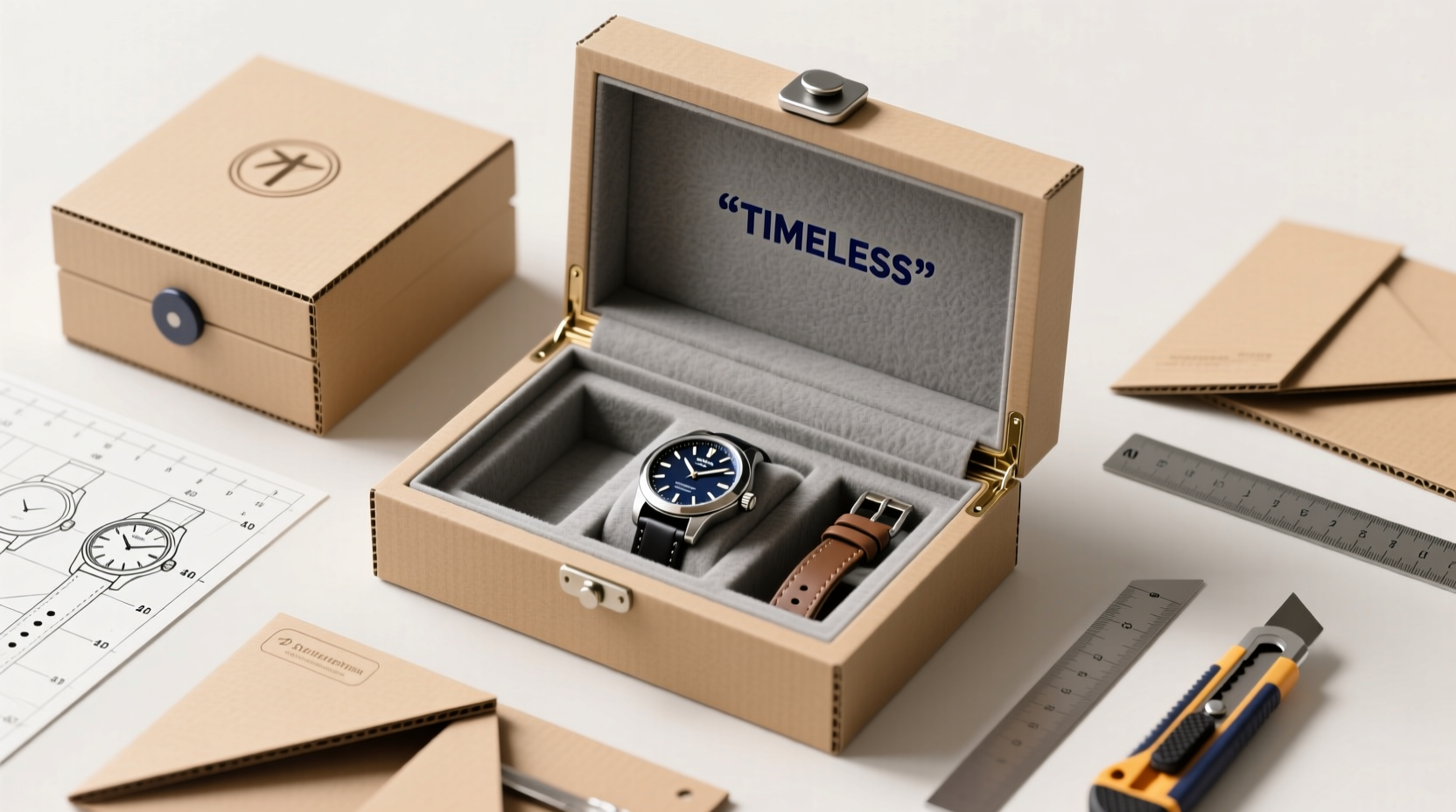 Diy Guide How To Make Custom Cardboard Boxes For Watches That Impress ...