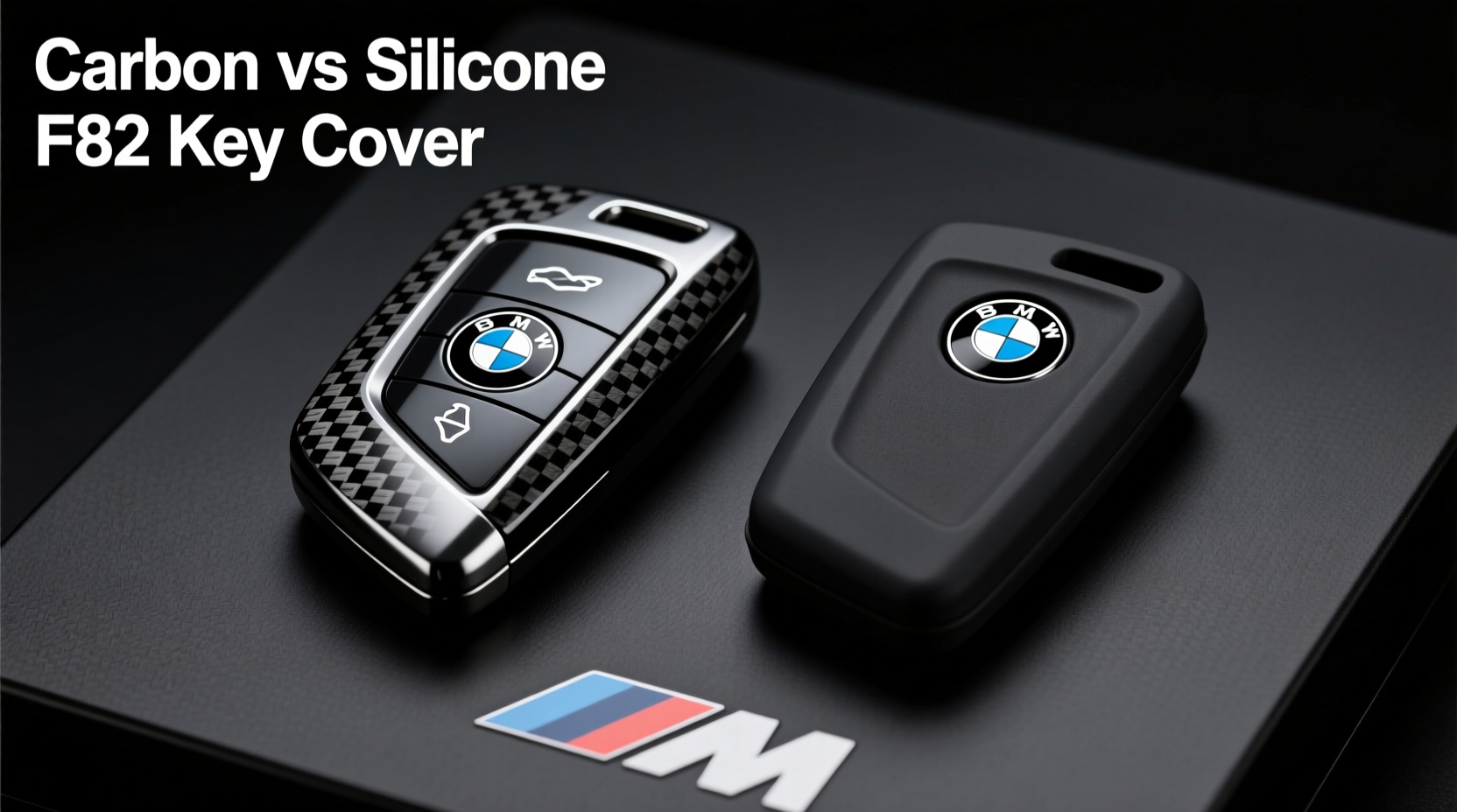Carbon vs Silicone F82 Key Cover: Which Is Better for BMW M4?
