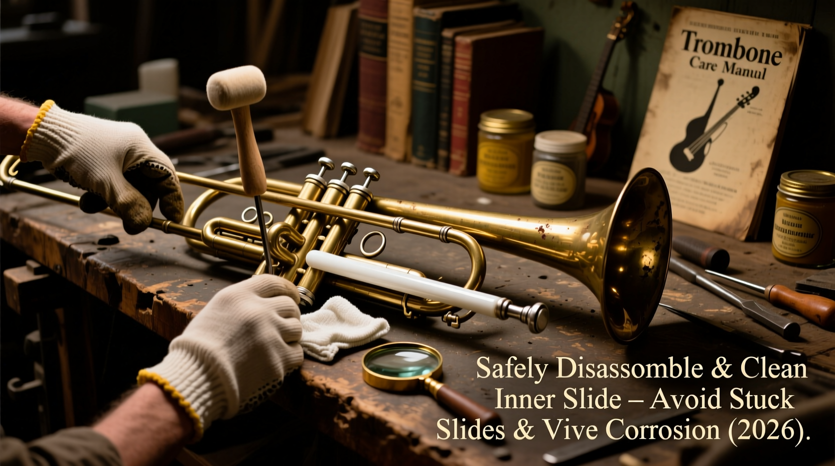 How to Safely Disassemble and Clean the Inner Slide of a Used Sanchez ...