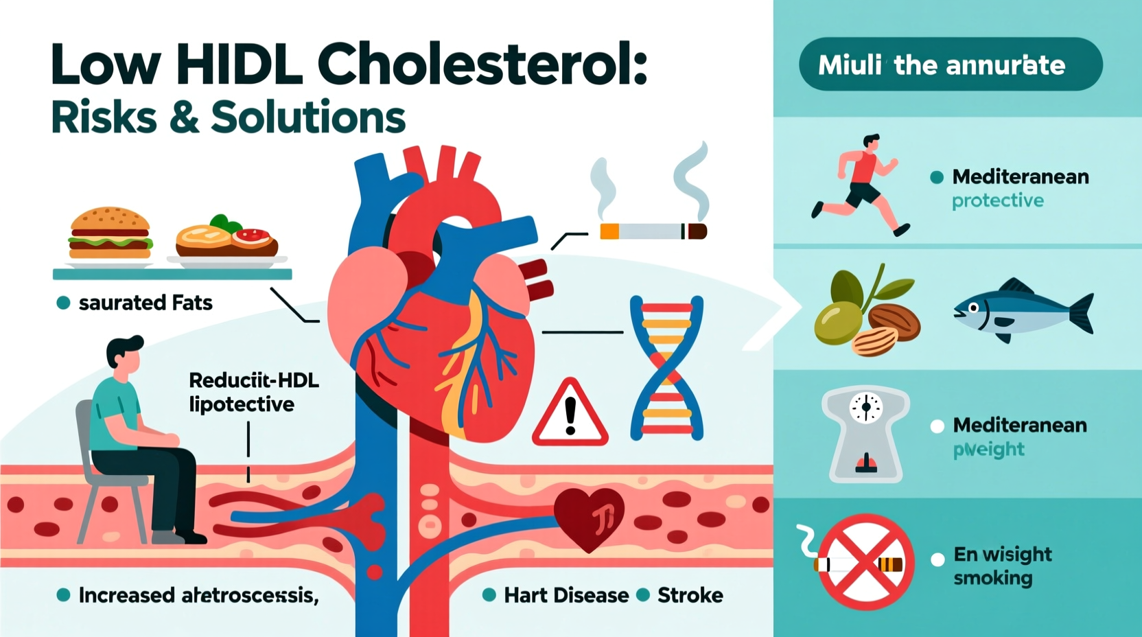 Low Hdl Cholesterol Causes Risks How To Improve It
