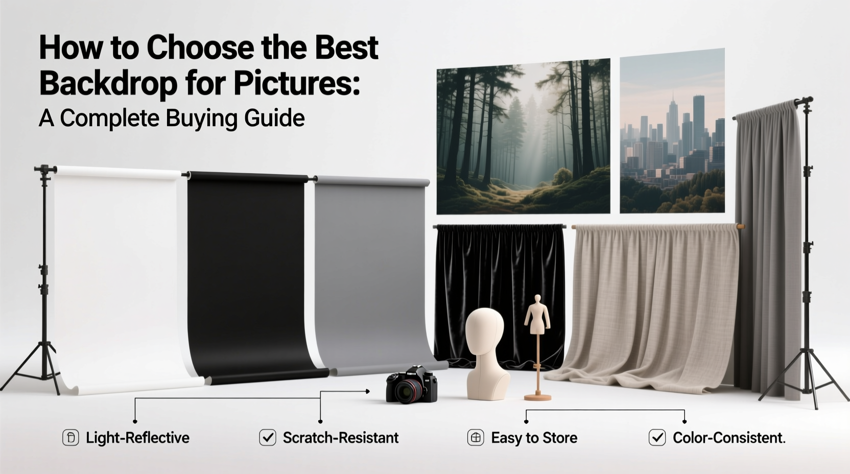How to Choose the Best Backdrop for Pictures: A Complete Buying Guide