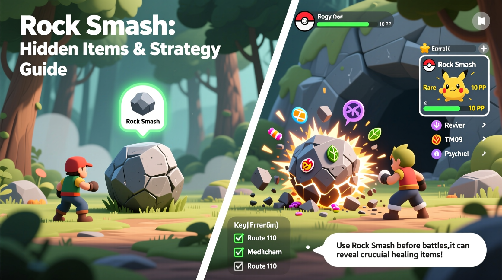 Expert Guide To Finding And Using Rock Smash In Pokémon Emerald For ...