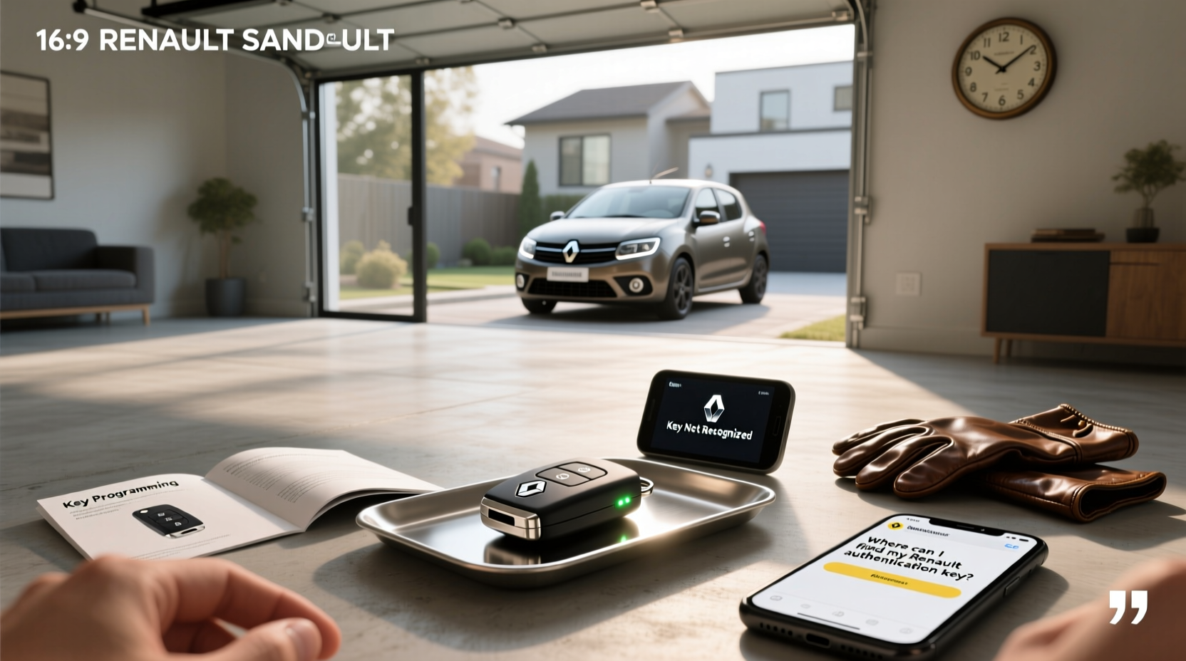 How to Choose Renault Sandero Key: Where to Find Authentication Key