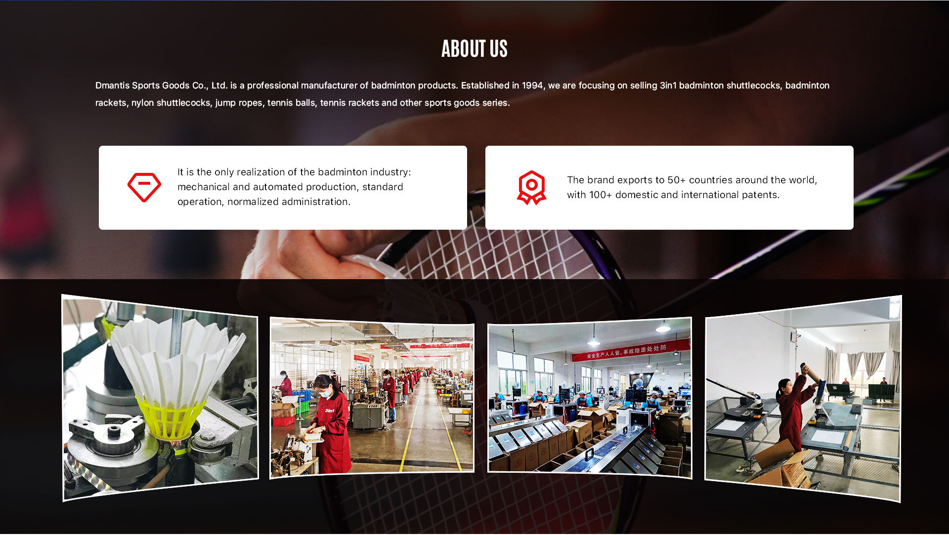 Dmantis Sports Goods Co., Ltd. - Badminton Shuttlecock, Nylon Shuttlecock