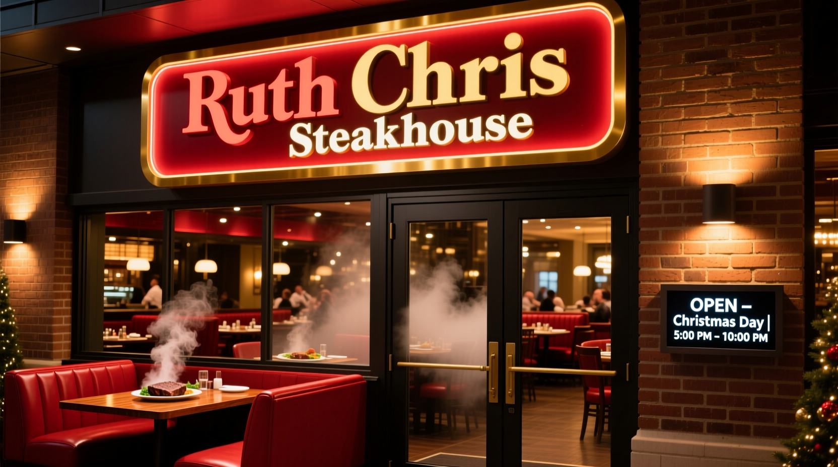 Is Ruth Chris Steakhouse Open on Christmas?