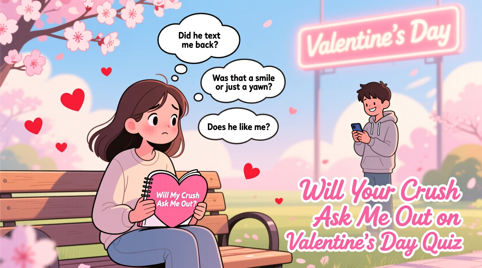Will My Crush Ask Me Out on Valentine's Day Quiz